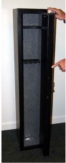 Scout M905 Fully Assembled Steel Security 5-Gun Cabinet GSM905